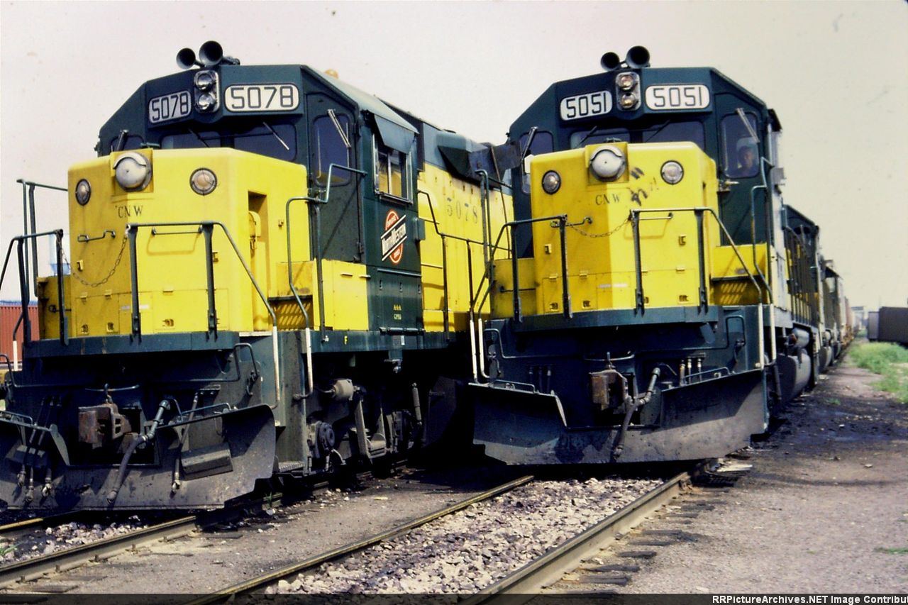 CNW Wood St Intermodal Yard